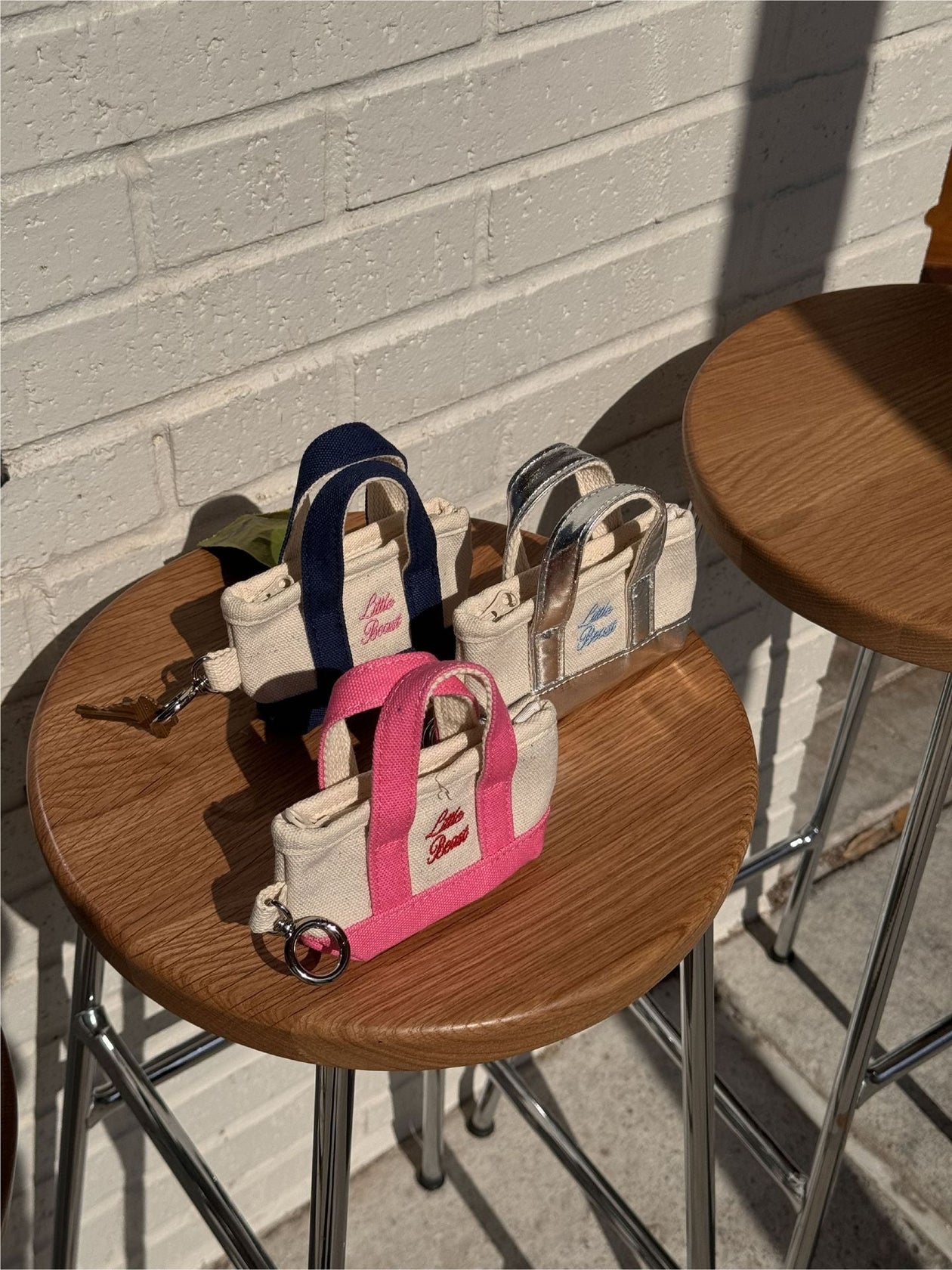 The Little Beast Poop Bag Tote - Pink