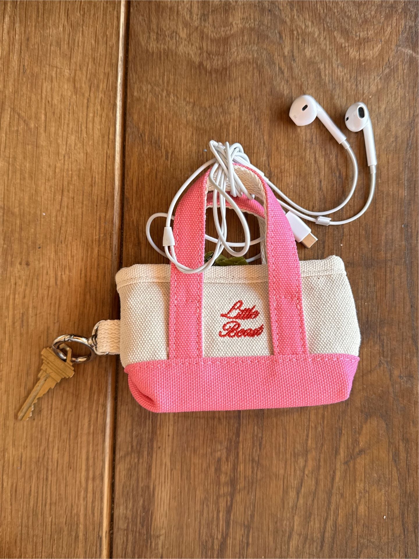 The Little Beast Poop Bag Tote - Pink
