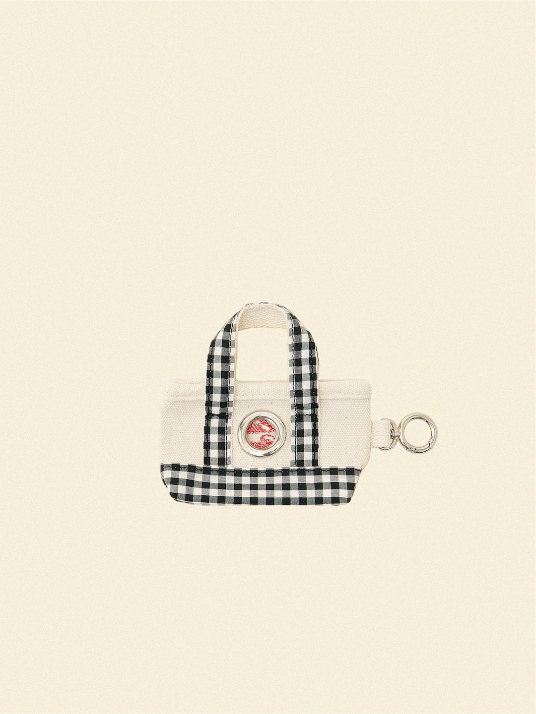 The Little Beast Poop Bag Tote - Gingham