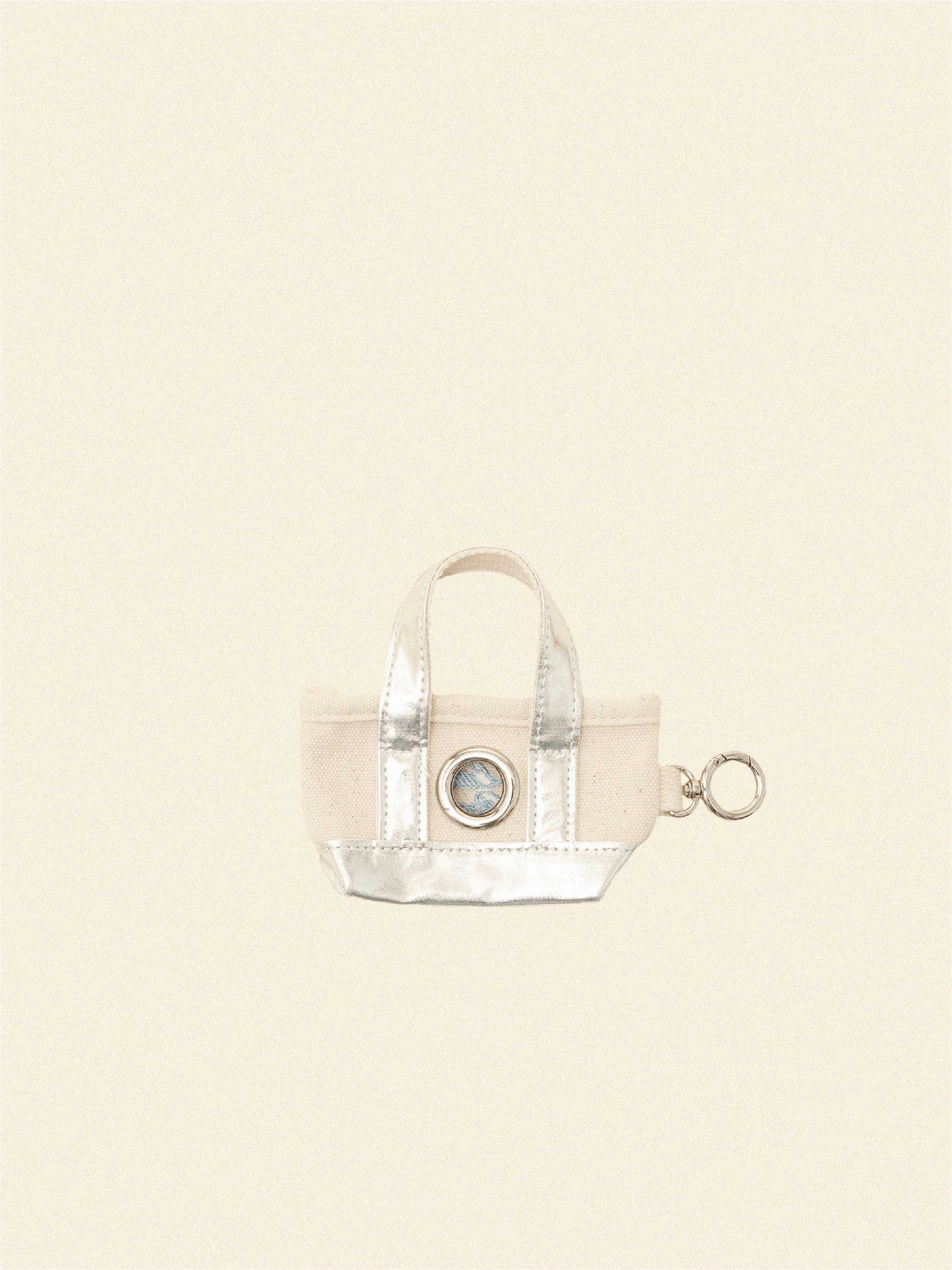 The Little Beast Poop Bag Tote - Silver