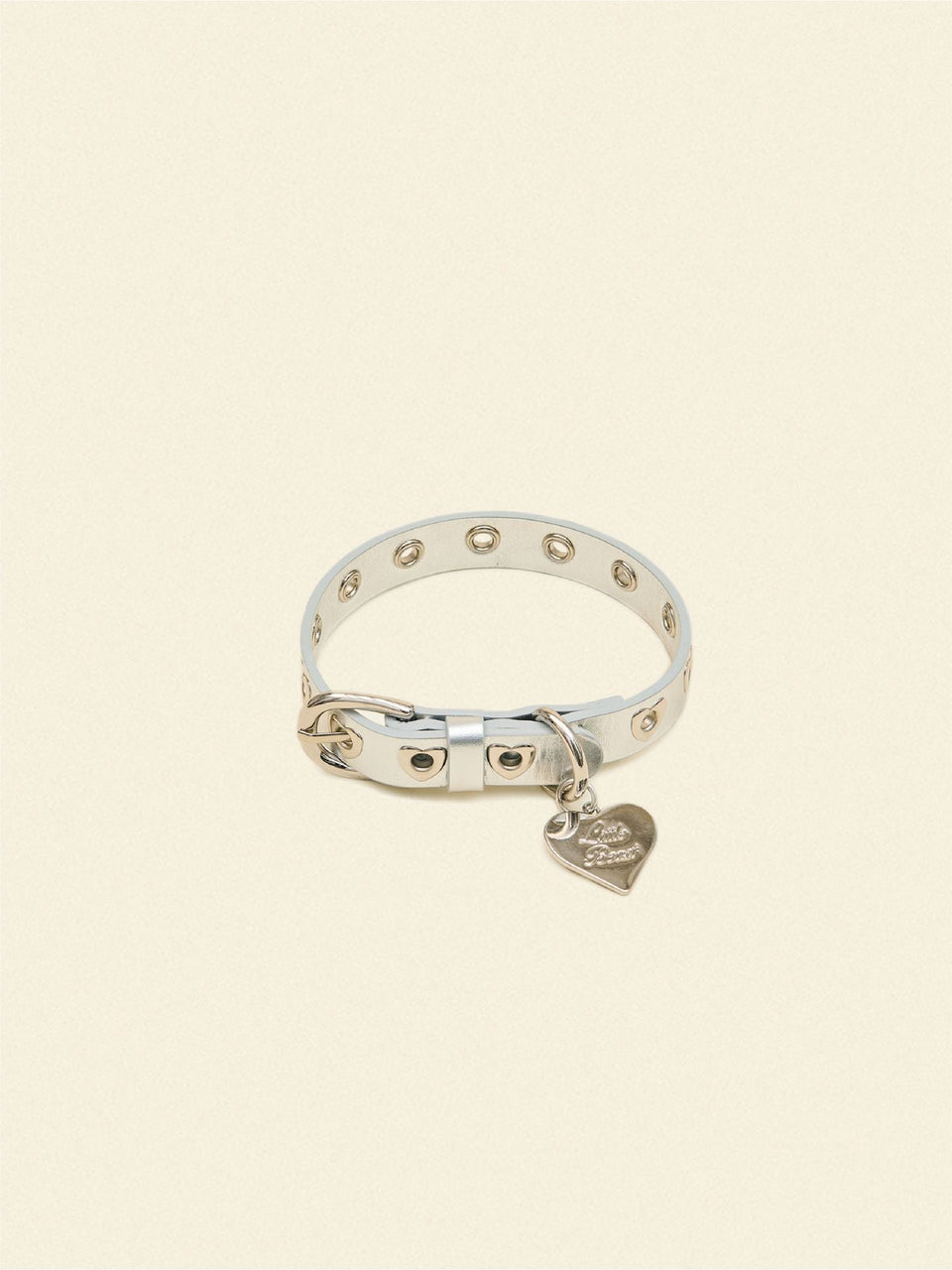 You Mean The World To Me Collar - Silver – Little Beast
